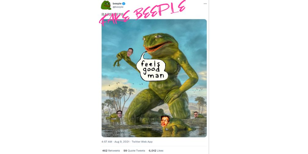 FAKEBEEPLE | Pepe.wtf