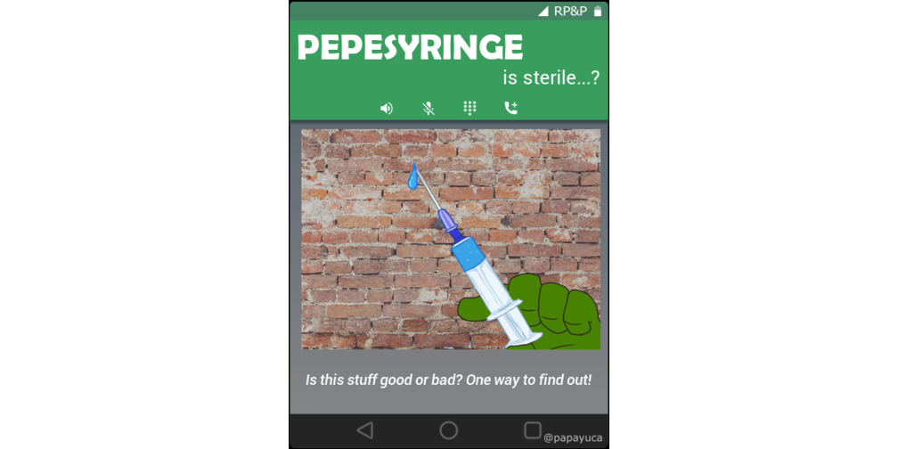 PEPESYRINGE | Pepe.wtf