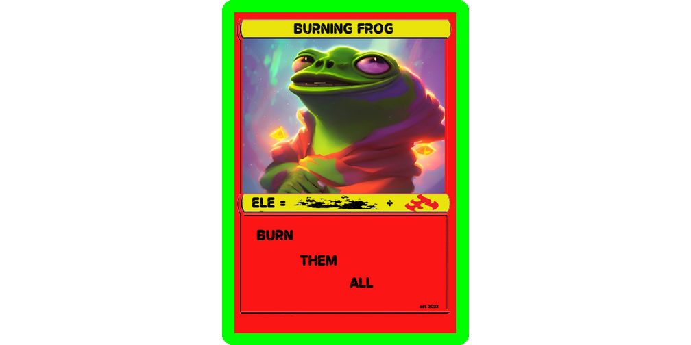 BURNINGFROG | Pepe.wtf
