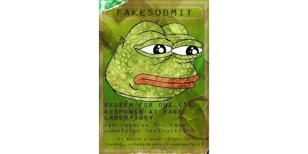 FAKESUBMIT | Pepe.wtf