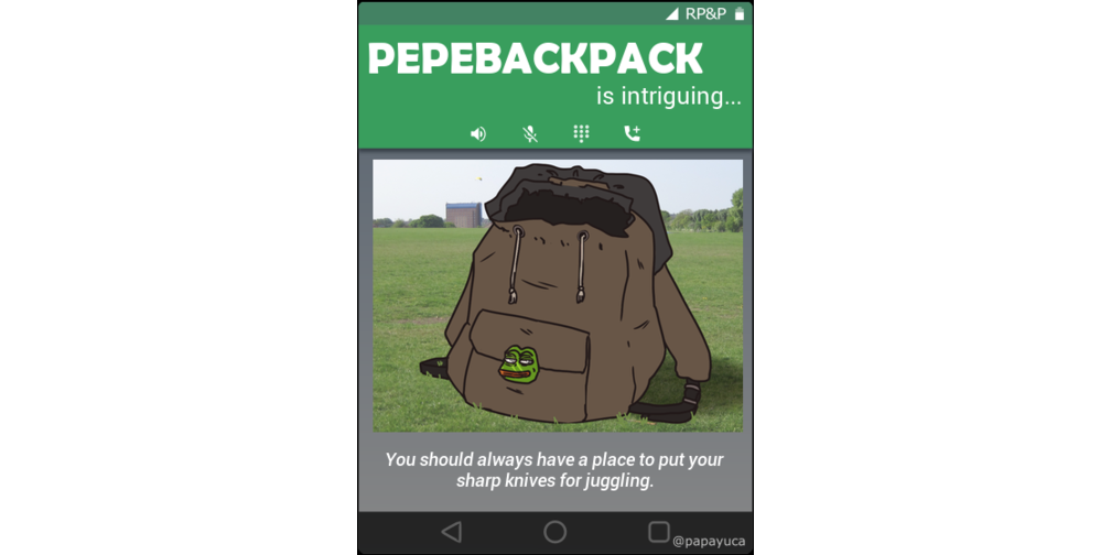 PEPEBACKPACK | Pepe.wtf
